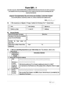 Form-ISR-1 | Paul Merchants